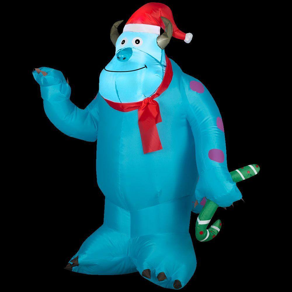 Home Accents Holiday 3.5 ft. Airblown Inflatable Disney Sulley 88967 ...