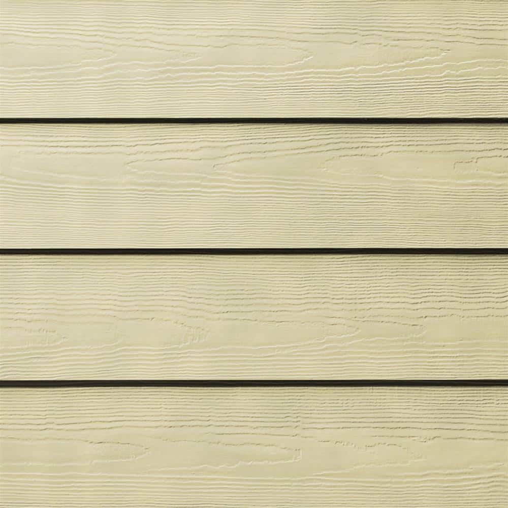 James Hardie Hardie Plank HZ10 8.25 in. x 96 in. Primed Cedarmill Fiber ...