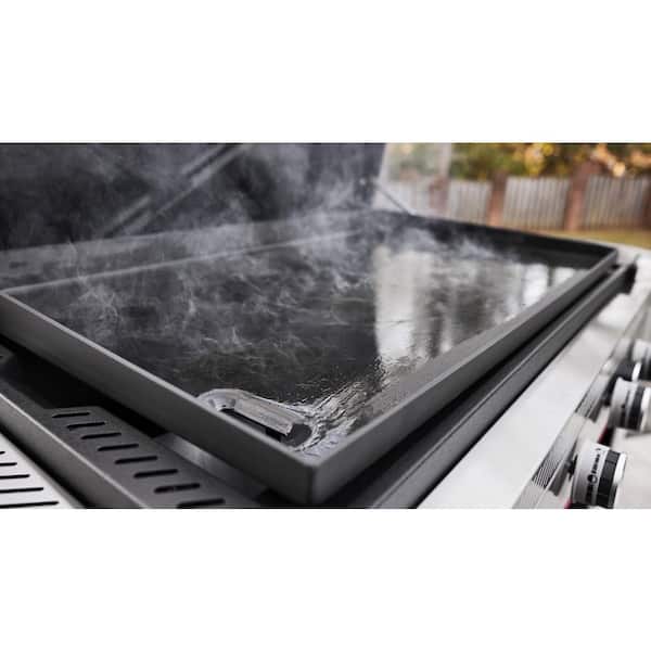 Weber Slate Griddle 4-Burner Natural Gas 36 in. Rust-Resistant Flat Top ...