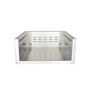 Fuego Premium F27S-B 2 Burner Built In Propane Grill in 304 SS with ...