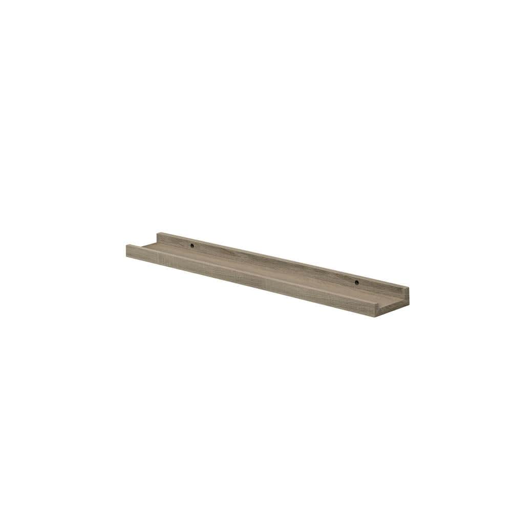 Reviews for Dolle BORDER 23.6 in. x 3.5 in. x 1.2 in. Driftwood ...
