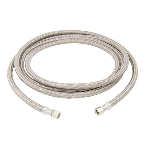 Everbilt 1/4 in. PTC x 1/4 in. PTC x 15 ft. Copper Ice Maker Kit 7251 ...
