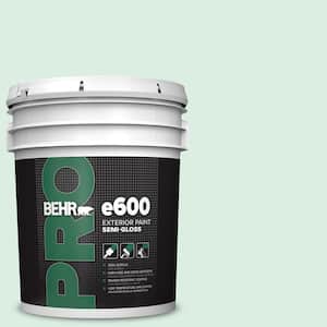 BEHR PRO 5 gal. #M420-1 Sparkling Brook Low Luster Exterior Paint ...