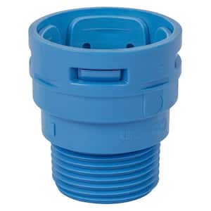 Carlon 3/4 in. Polycarbonate ENT 2-Piece Threaded Adapter A243E2-10R ...