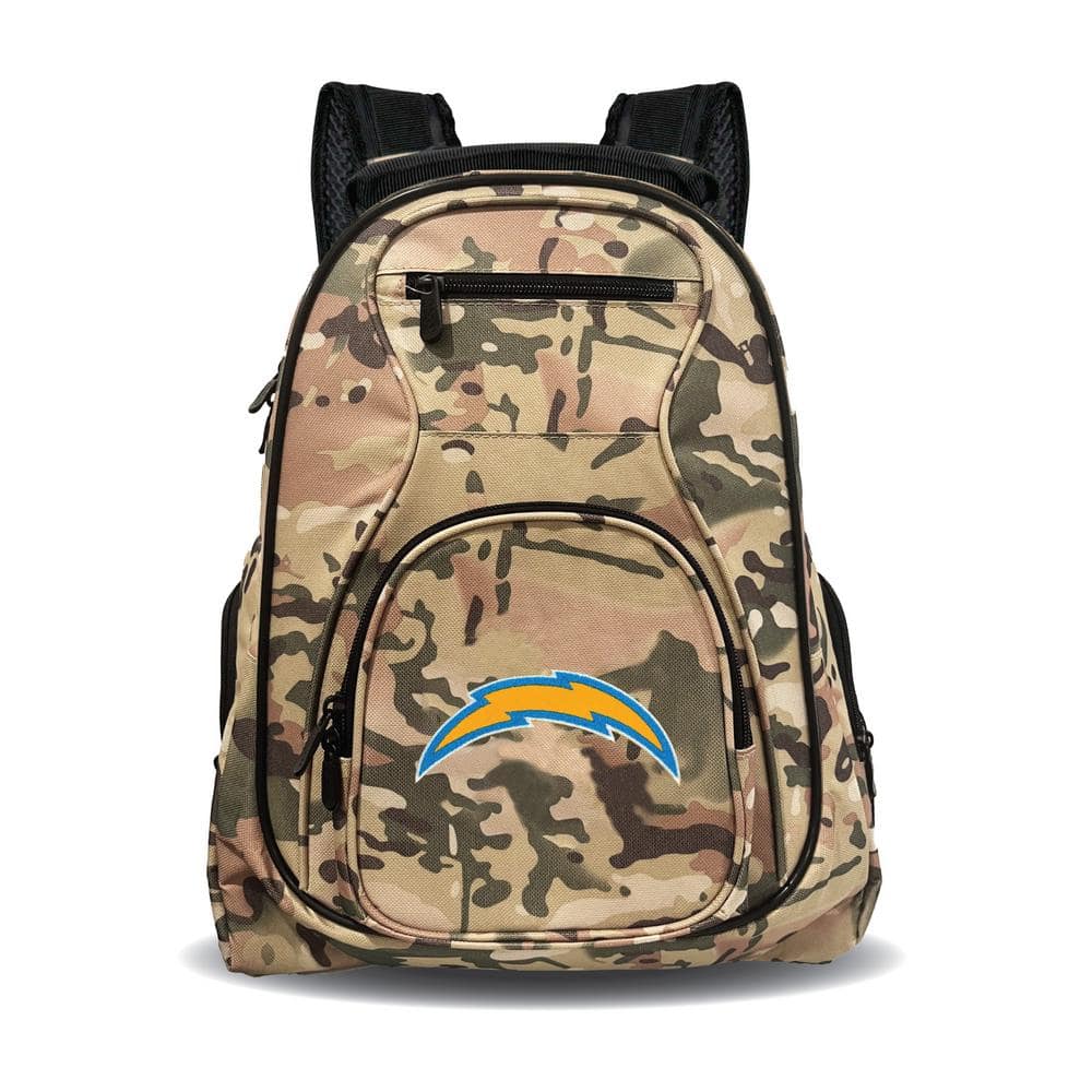 Mojo Los Angeles Chargers 19 in. Premium Laptop Backpack-Camo NFLCL704 ...