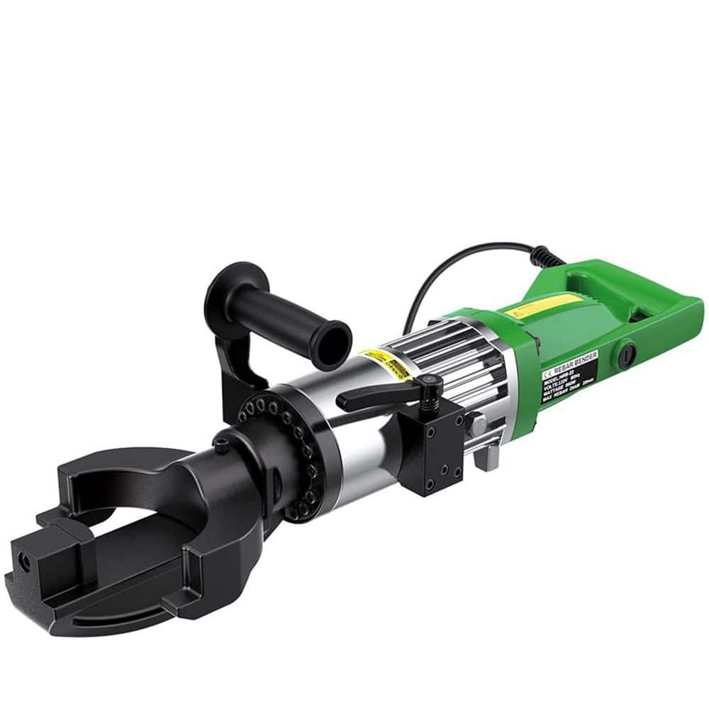 KIWDZFU Electric Hydraulic Rebar Bender Machine Bending Up to 7/8 in ...