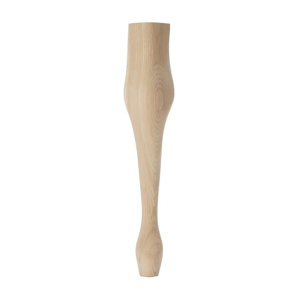 Waddell Queen Anne Table Leg with Chamfer - 15 in. H x 1.75 in. Dia ...