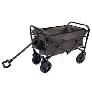 ToolCat 2 cu. ft. Steel Frame Outdoor Garden Cart Support 225 lbs ...