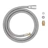 GROHE Shower Hose in StarLight Chrome 48488000 - The Home Depot