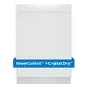 Bosch 800 Series 24 in. White Top Control Tall Tub Dishwasher with ...