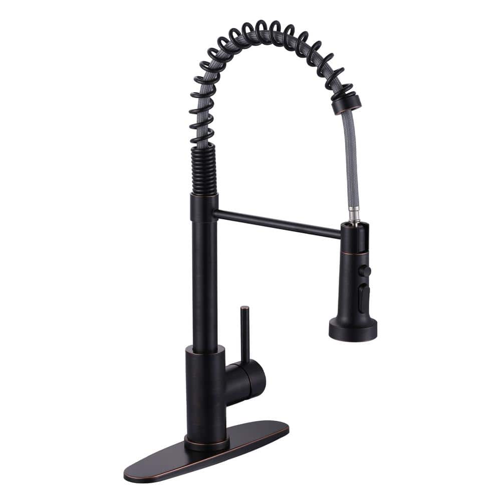 AVITAS Single Handle Pull-Down Sprayer Kitchen Faucet with 3 Spray Mode ...