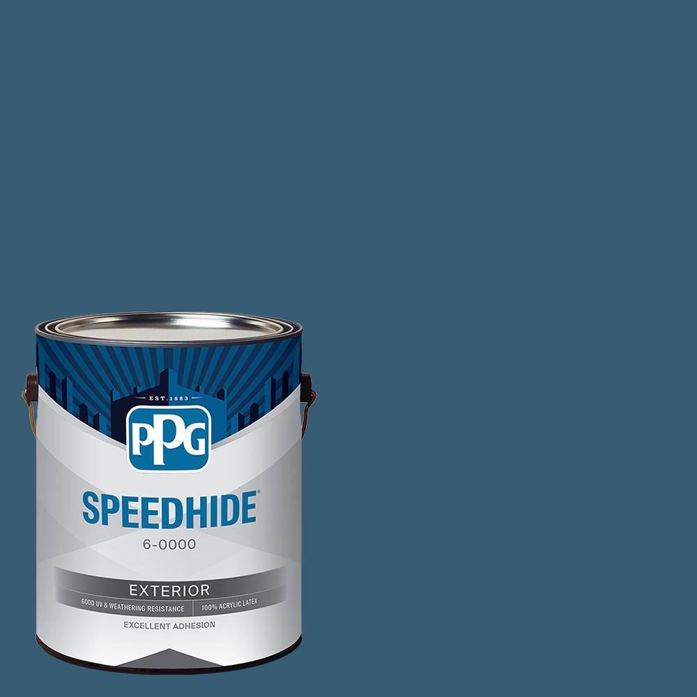 Reviews for SPEEDHIDE 1 gal. Brigade PPG1152-6 Satin Exterior Paint ...