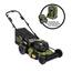 Green Machine 62V Cordless 3-in-1 High Wheel Push Walk Behind Mower ...