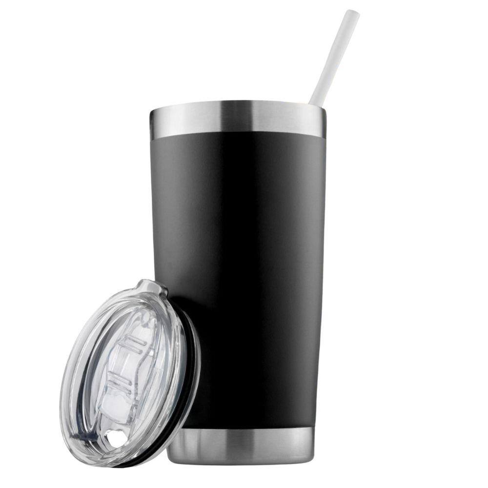 Zulay Kitchen 20 oz. Stainless Steel Insulated Tumbler with Lid and ...