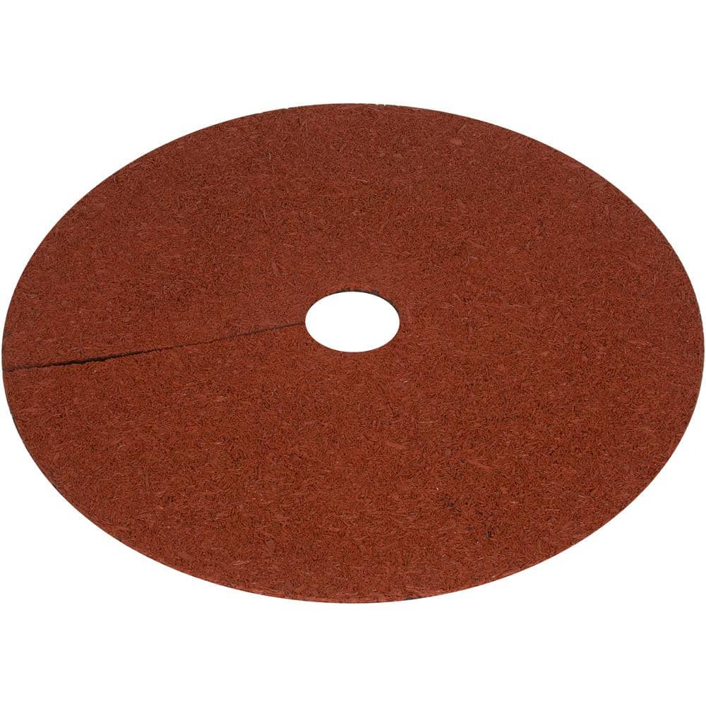 Trademark Innovations 30 in. x 1/2 in. Reversible Mulch Ring Tree ...