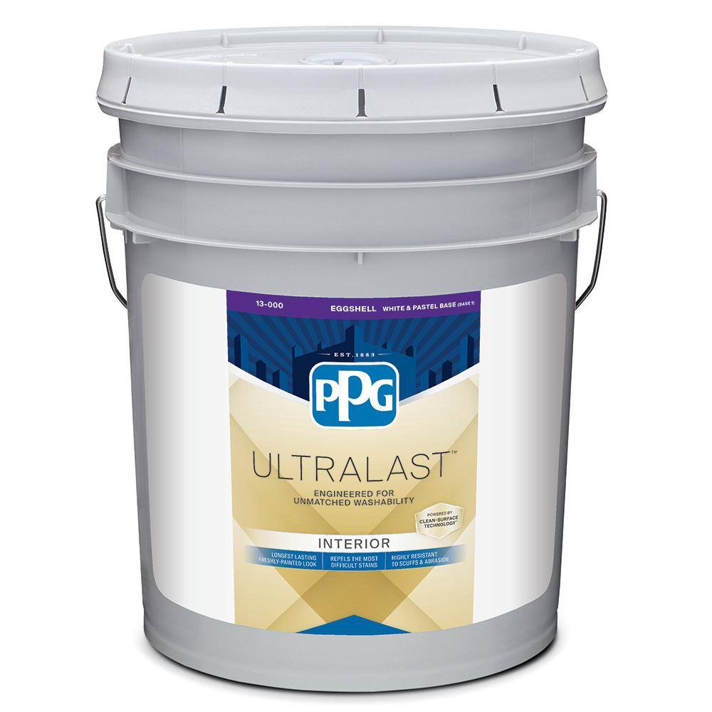 Reviews for PPG UltraLast 5 gal. Base 2 Eggshell Interior Paint | Pg 1 ...