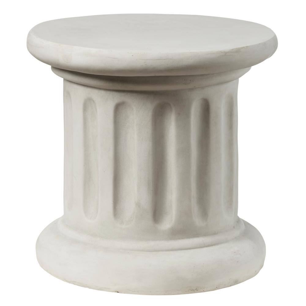 Design Toscano 16 in. H Classical Fluted Plinth KY2273 - The Home Depot
