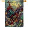 Ornament Collection 28 in. x 40 in. The Holy Trinity Religious House ...