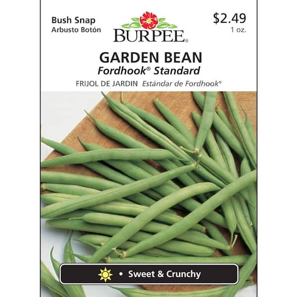 Burpee Bean Bush Snap Fordhook Standard Seed 66862 - The Home Depot