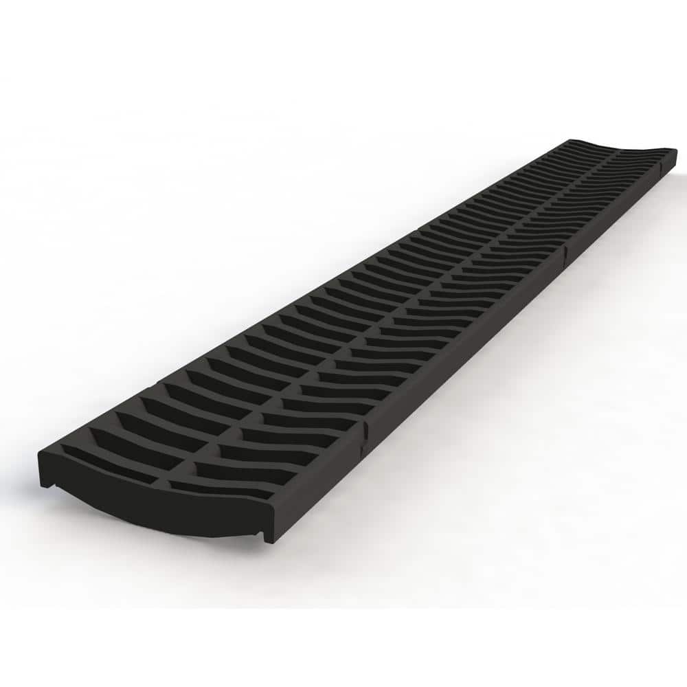 U.S. TRENCH DRAIN Deep Series 5.4 in. W x 5.4 in. D x 39.4 in. L ...
