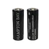 Hampton Bay Lithium Phosphate 1000 mAh Solar Rechargeable 18500 ...