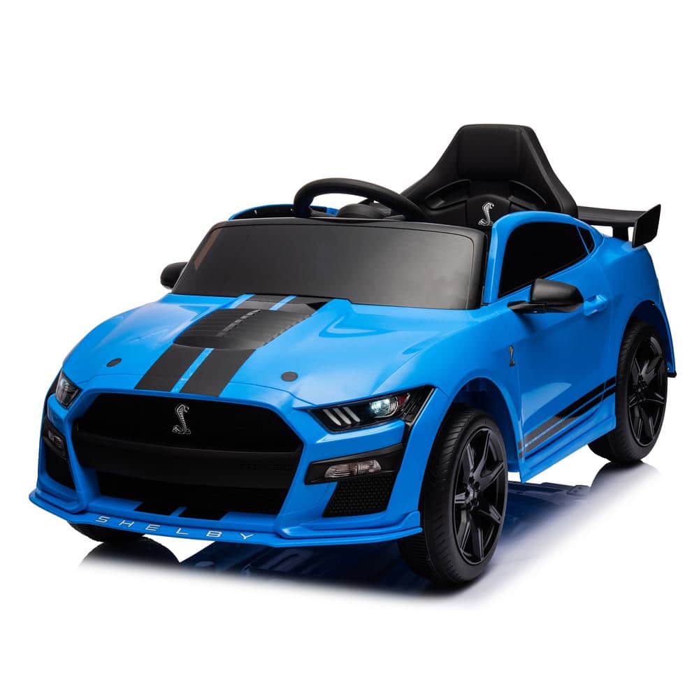 Siavonce 12V Ford Mustang Shelby GT500 ride on car with Remote Control ...