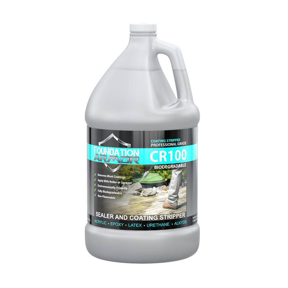 Foundation Armor 1 Gal. Interior/Exterior Liquid Concrete Coating ...