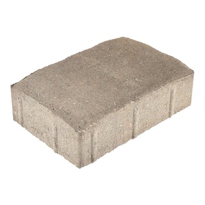 Pavestone Plaza 8.27 in. L x 5.51 in. W x 2.36 in. H Earth Blend ...
