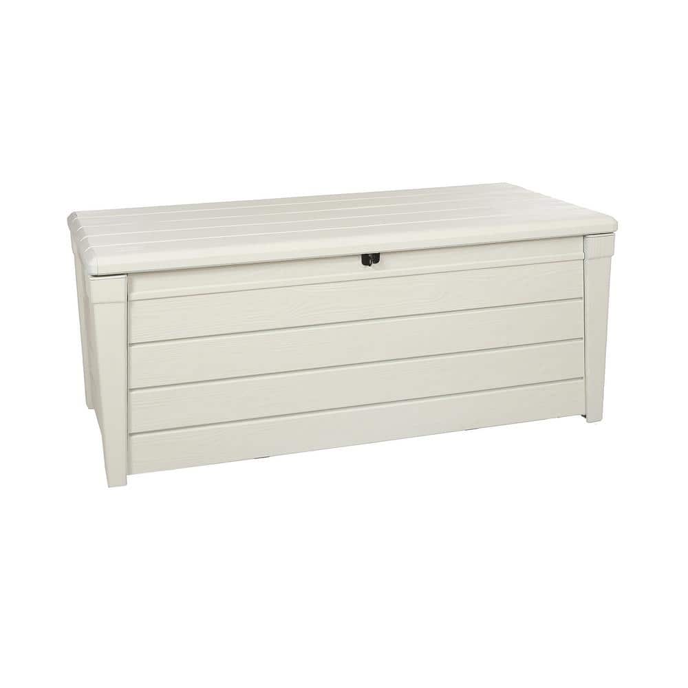 Keter 120 Gal. Pool Storage Deck Box 236781 - The Home Depot