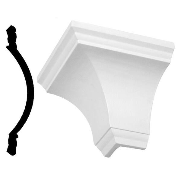 Focal Point Zoller 1/4 in. x 8-1/2 in. x 5 in. Primed Polyurethane ...