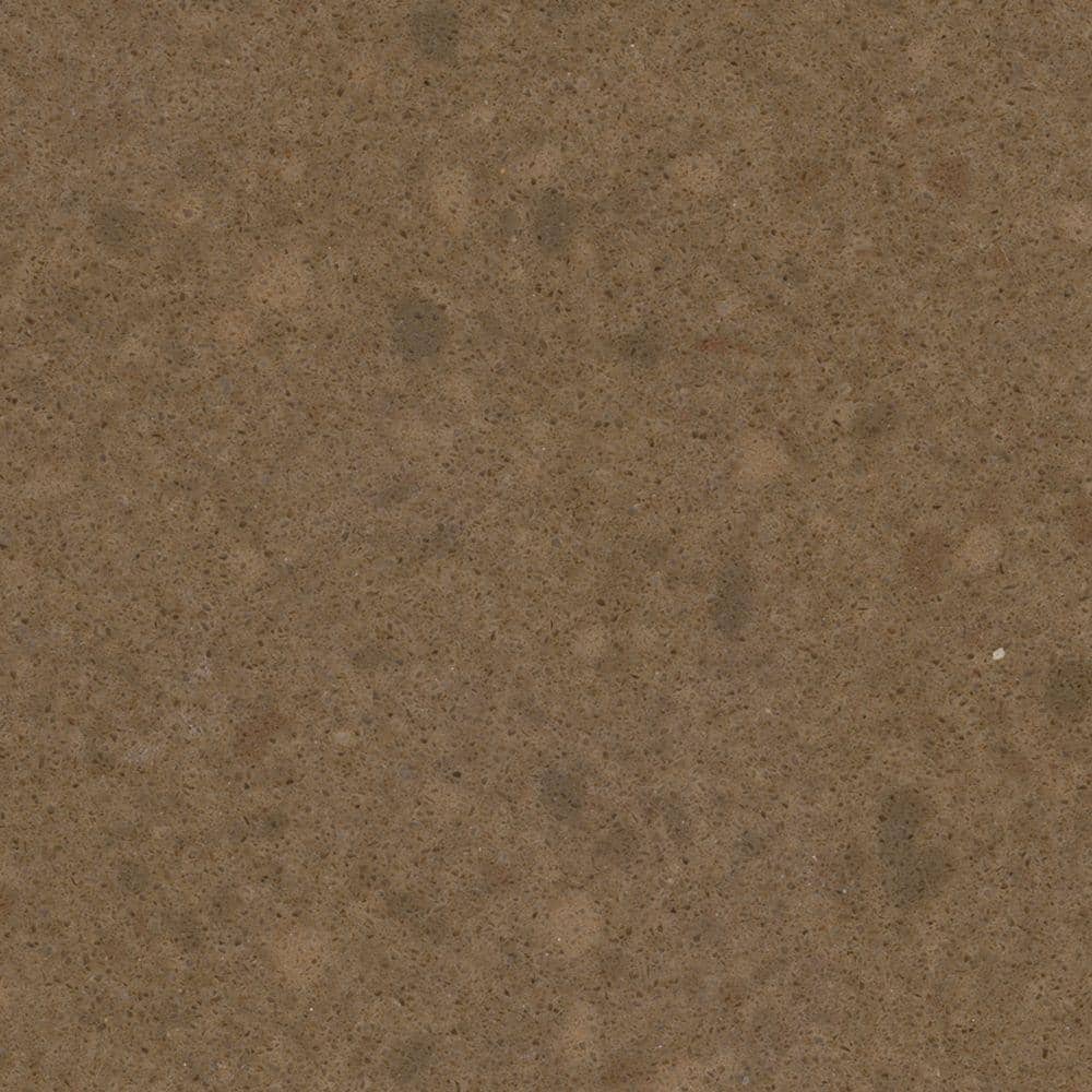 LG Hausys Viatera 2 in. Quartz Countertop Sample in Truffle LG-TRUF-VT ...