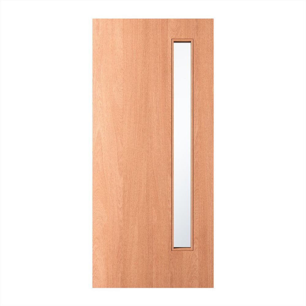 ETO DOORS Leptos 36 in. x 96 in. Universal/Reversible 1 Lite White ...