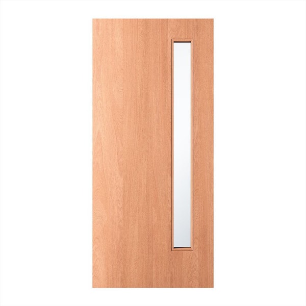 ETO DOORS Leptos 36 in. x 96 in. Universal/Reversible 1 Lite White ...