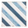 Bordeaux Palais Royale 8 in. x 8 in. Matte Glazed Porcelain Floor and ...