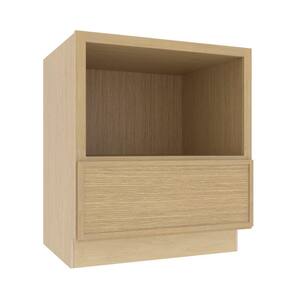Hampton Bay Leyton 30 in. W x 24 in. D x 34.5 in. H Ready to Assemble Plywood Slim Shaker Base ...