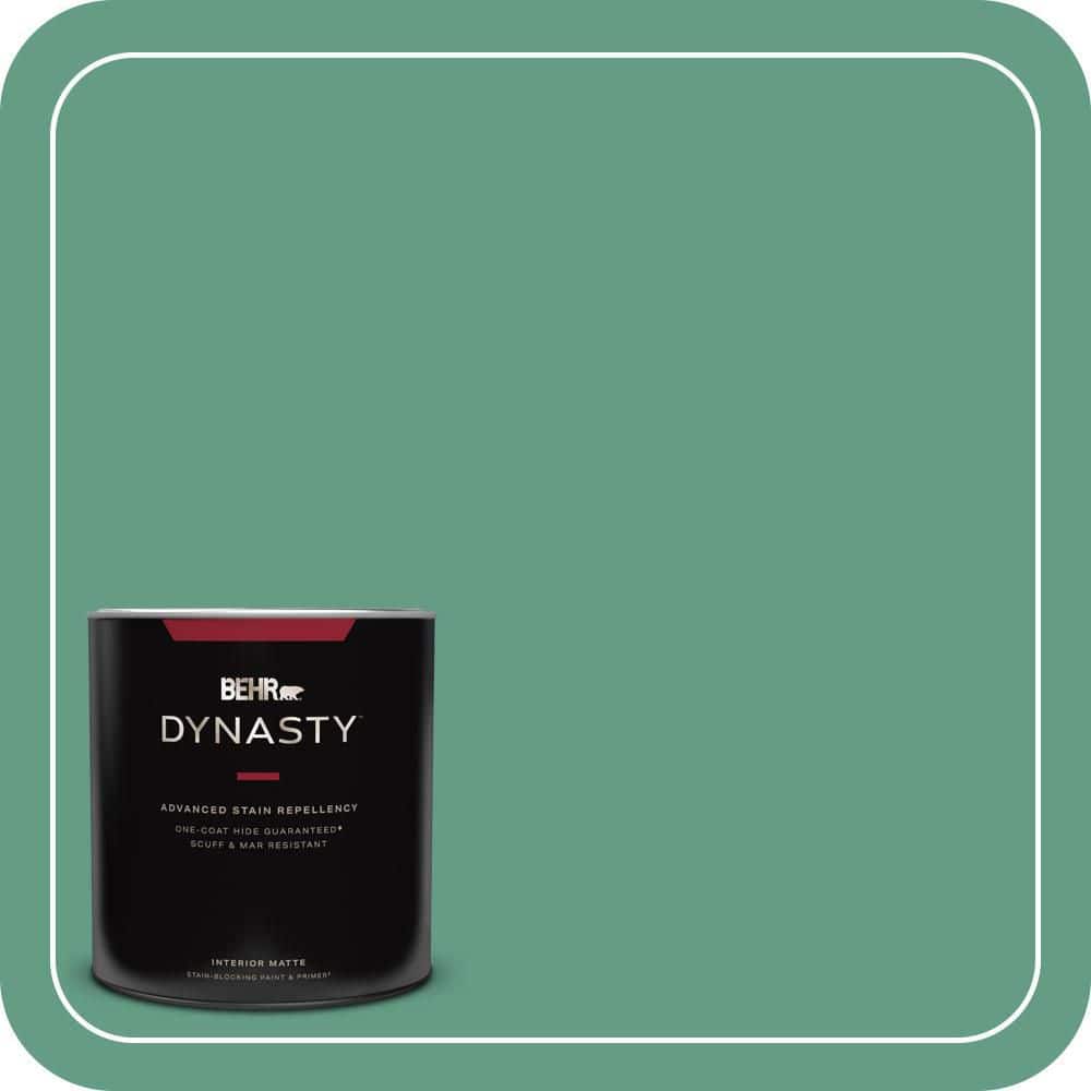 BEHR DYNASTY 1 qt. #480D-5 Scotch Lassie Matte Interior Stain-Blocking ...