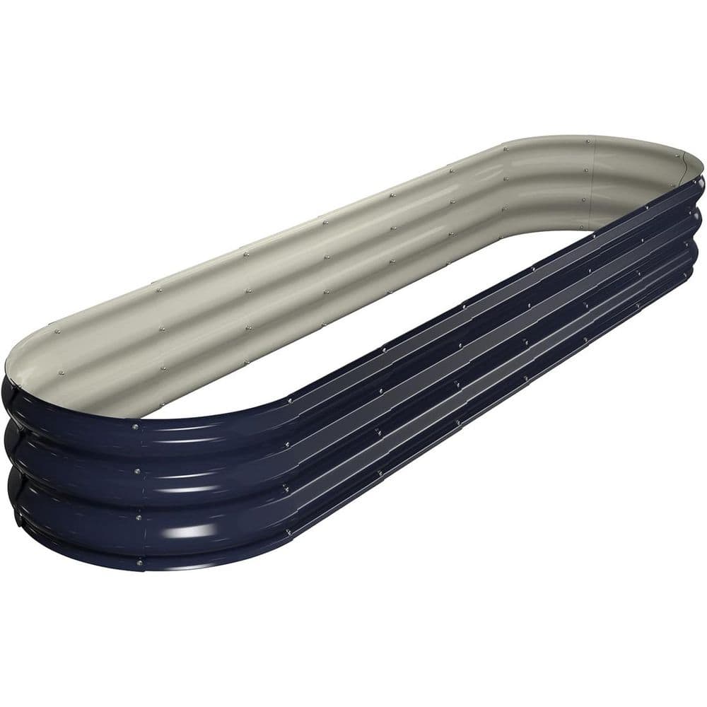 Oyezvary Raised Garden Bed Kit 96 in. L x 24 in. W x 12 in. H ...