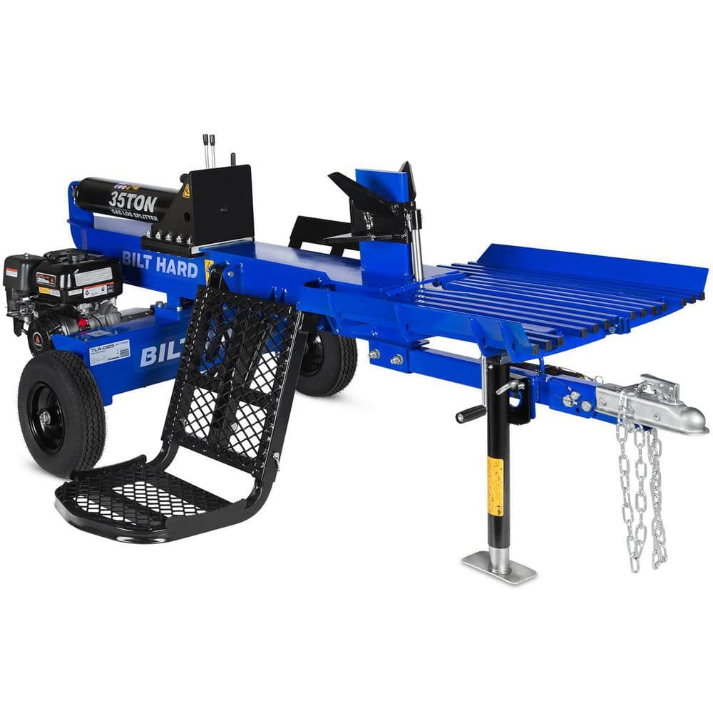 BILT HARD 35 ton 306 cc 4 Stroke Engine Gas Log Splitter with Log Lift ...