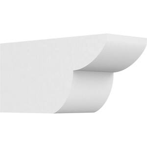 Ekena Millwork 6 in. x 10 in. x 24 in. Standard Crestline Architectural ...