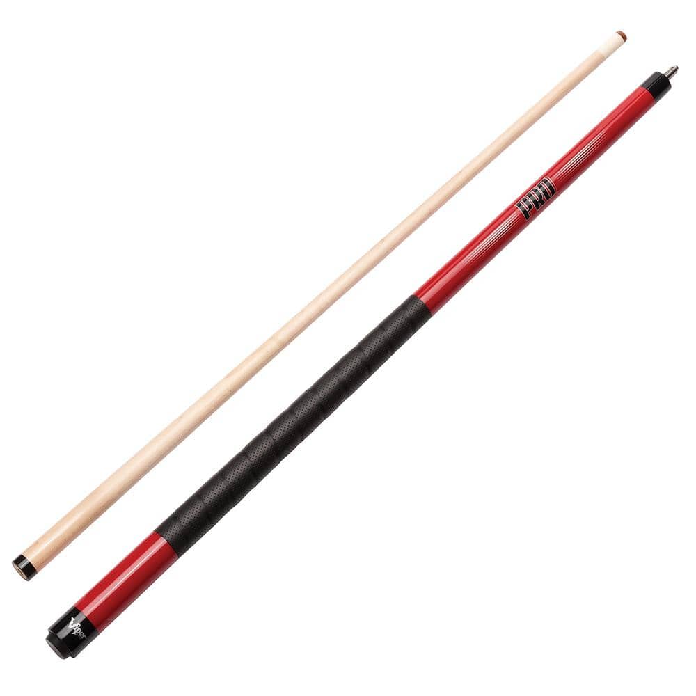 Viper Sure Grip Pro Red Single Billiard Cue 50-0701-19 - The Home Depot