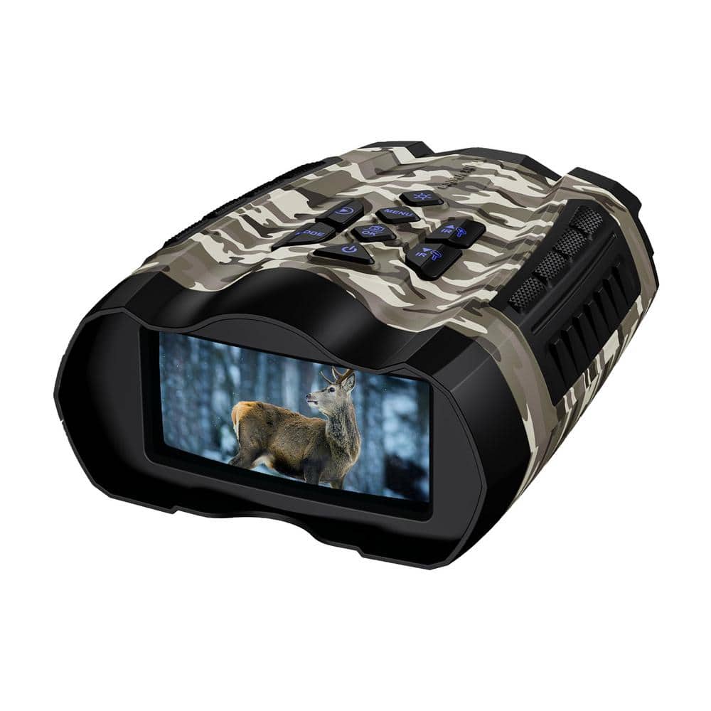 Misopily 4K 3.5 in. Large Display Camouflage Gray Night Vision ...