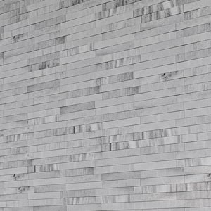 CRUZ BAY STUDIO Slender Strip Corner 3 in. x 12 in. Ashen Grey Split ...