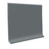 ROPPE Dark Gray 4 in. x 1/8 in. x 48 in. Vinyl Wall Cove Base (30 ...