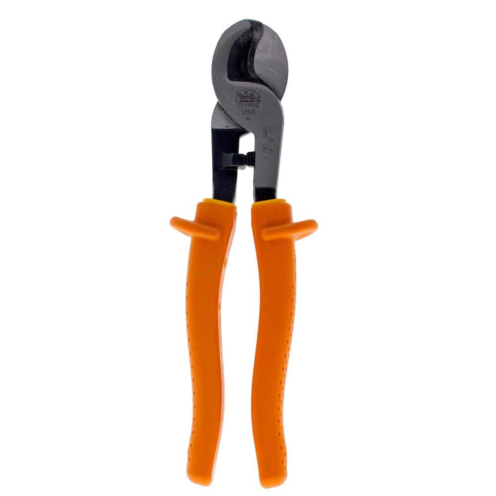 IDEAL 9-1/2 in. Insulated High-Leverage Cable Cutter 35-9052 - The Home ...