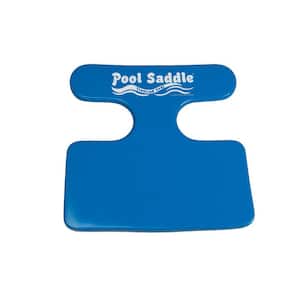 Foam Blue Pool Saddle 8590126 - The Home Depot