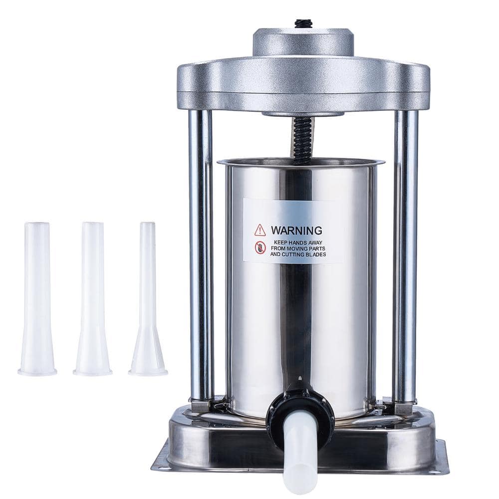 SVOPES 2 L Manual Sausage Stuffer,5 L Vertical Sausage Machine with G ...