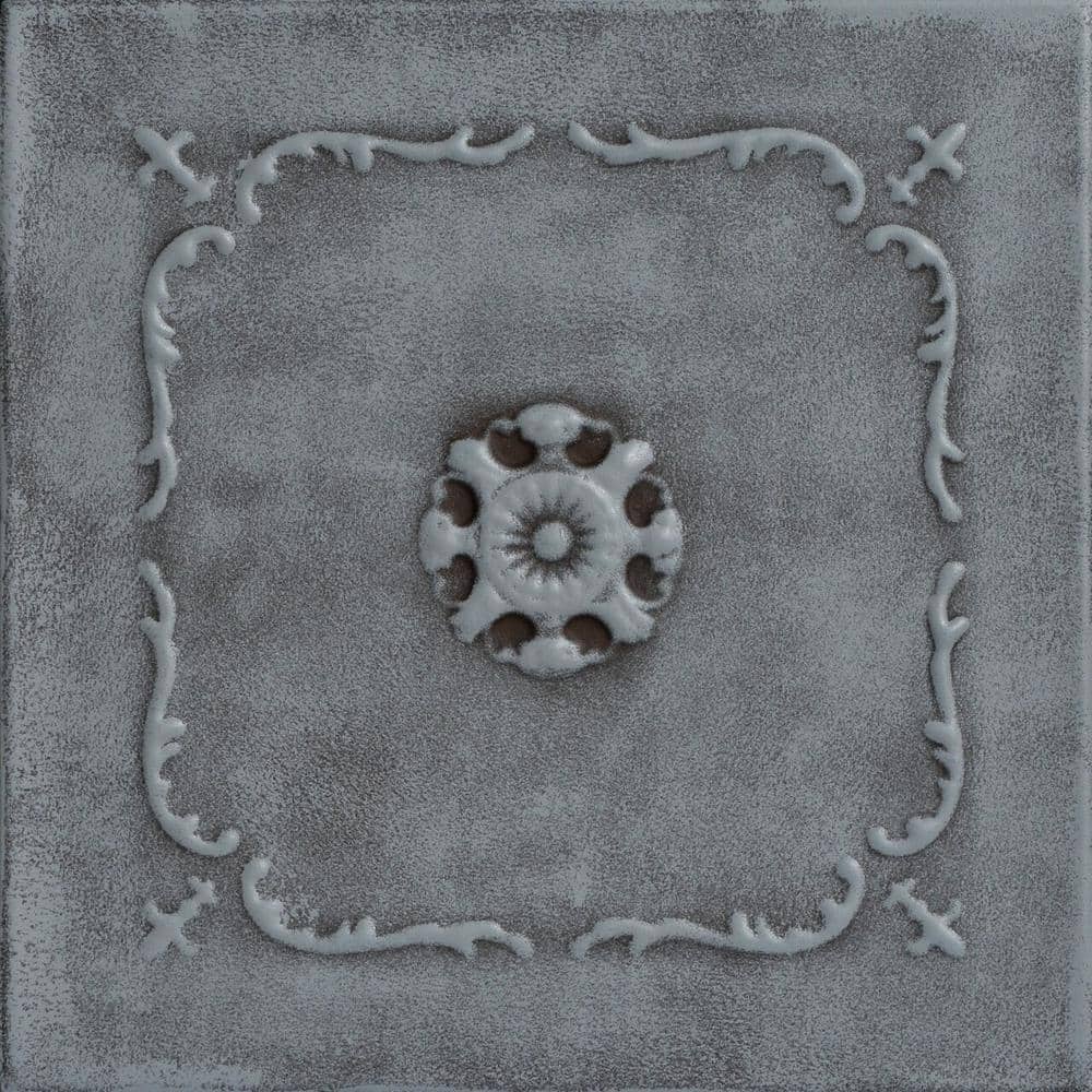 Reviews for A La Maison Ceilings Bourbon Street Moss Gray 1.6 ft. x 1.6 ...