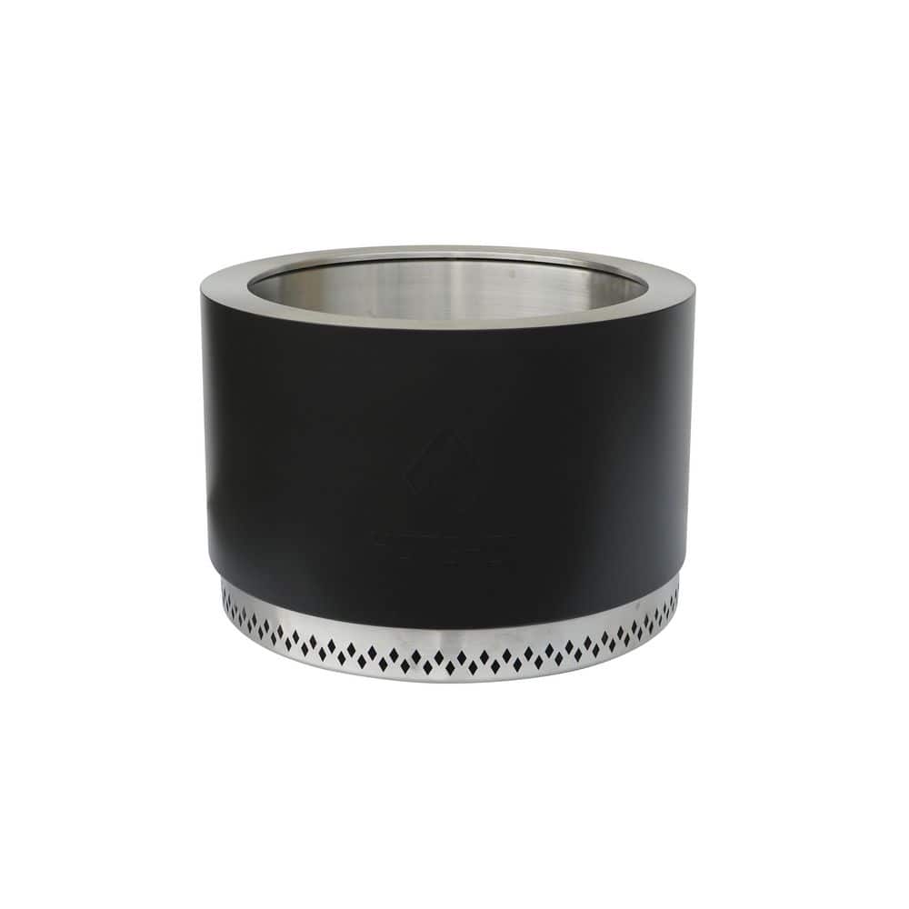 HotShot Homestead Low Smoke 25 in. Round Wood-Burning Fire Pit in ...