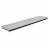 TimberTech 1 in. x 6 in. x 12 ft. Classic Gray Square Edge Scalloped ...