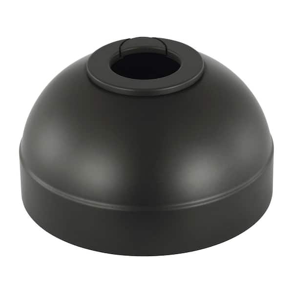 Generation Lighting Universal Midnight Black Slope Ceiling Fan Canopy ...